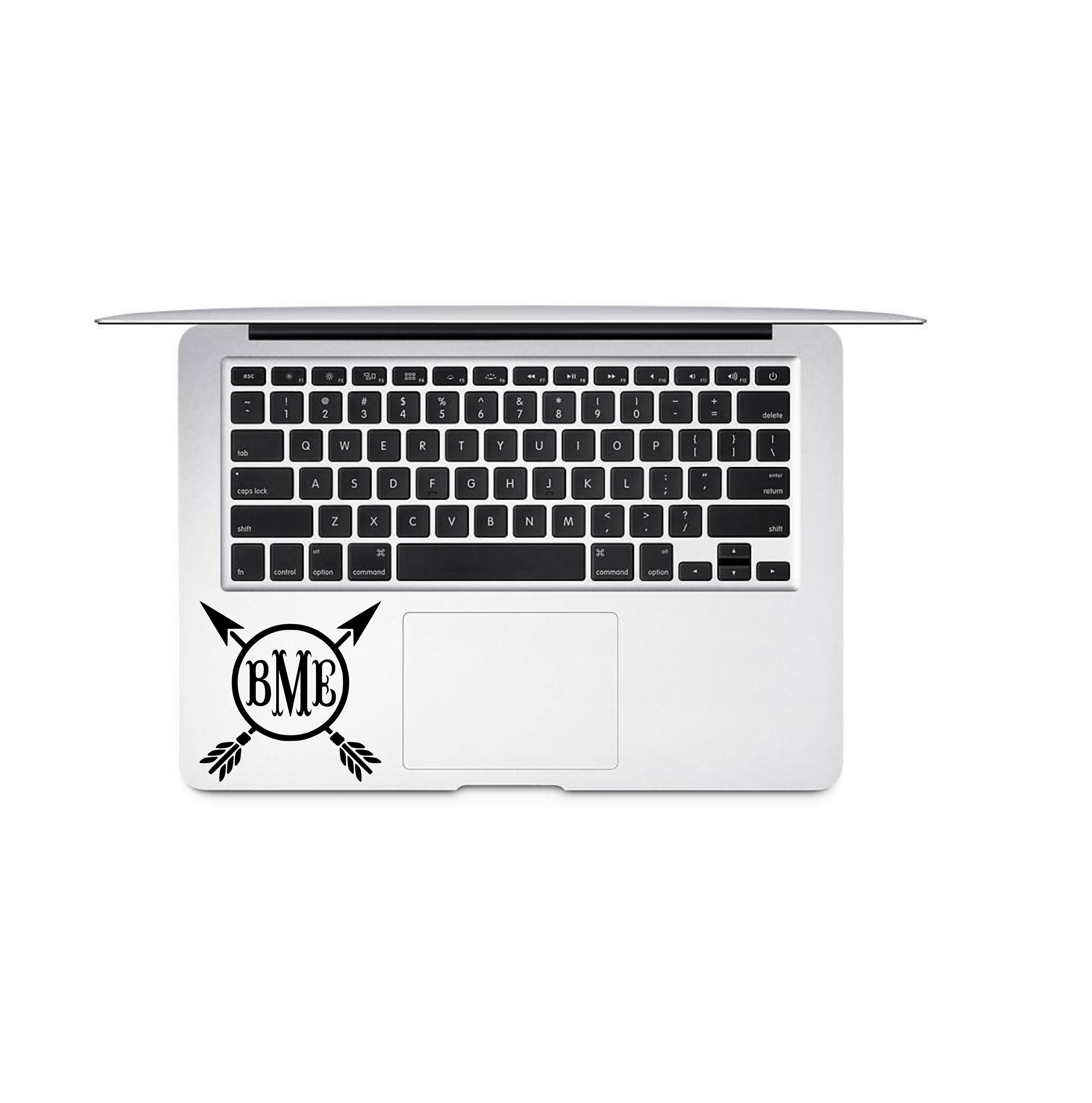 Arrow Monogram Decal Arrow Name Decal Monogram Tumbler - Etsy