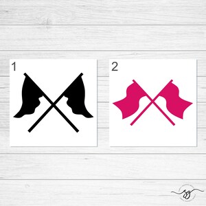 Color Guard Decal, Color Guard Gift, Flag Decal, Senior Graduation, Car ...