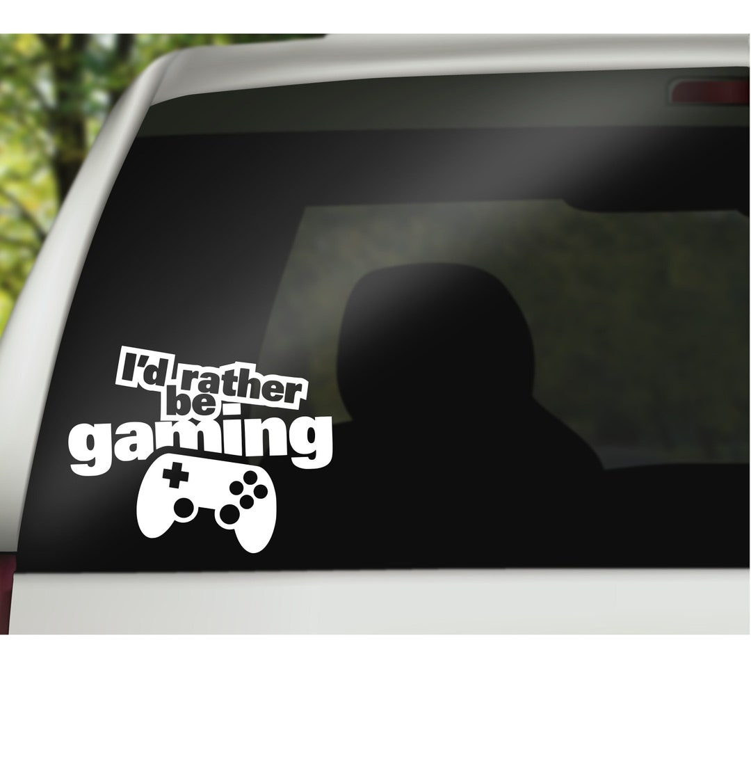 Gamer Decal, Video Game Decal, Gaming Party Favor, Gamer Gift Idea ...