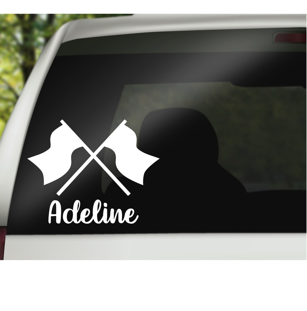 Color Guard Decal Color Guard Gift Flag Decal Senior - Etsy