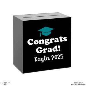 Congrats Grad Decal, Graduation Decal, Gifts for Grads, Graduation ...