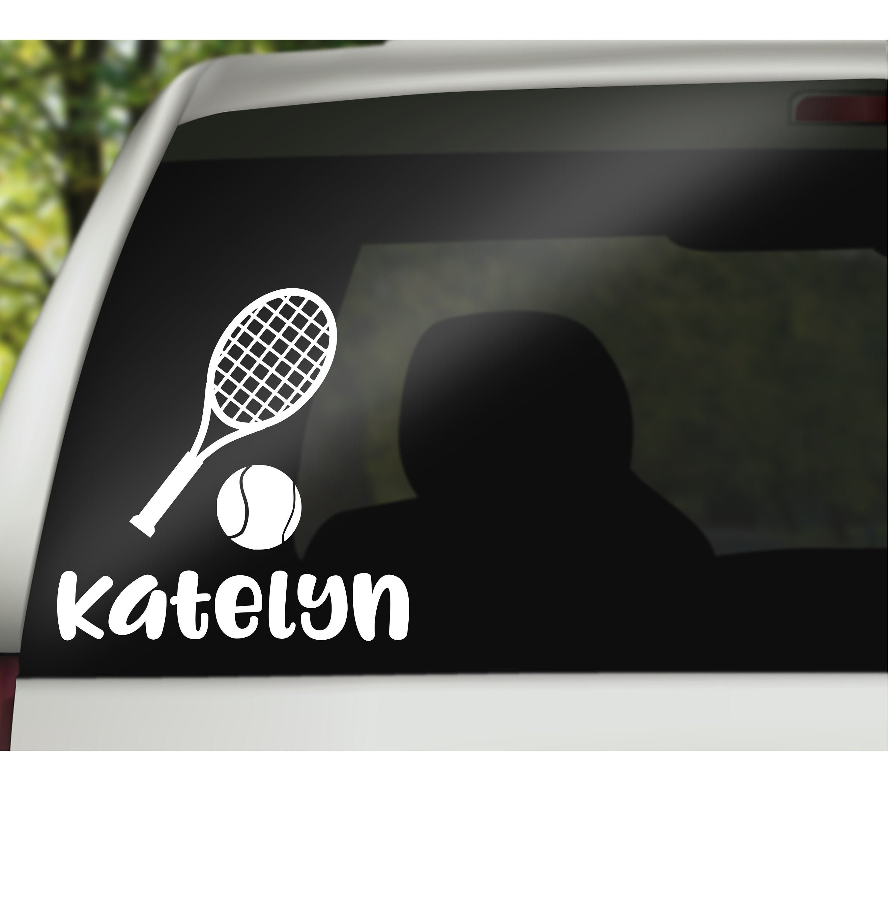 Tennis Decal Tennis Player Decal Tennis Coach Gift Tennis | Etsy