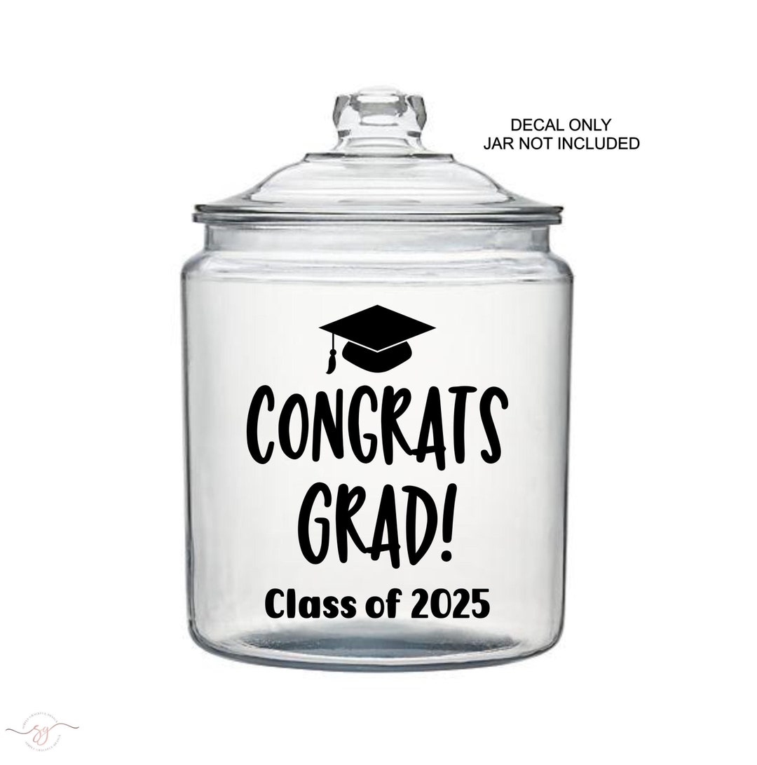 Congrats Grad Decal, Graduation Decal, Gifts for Grads, Graduation ...