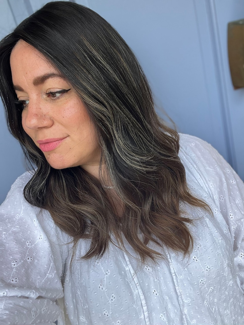 100% Human Hair Kosher Wig Sheitel 20 Inch Devon M Cap - Etsy