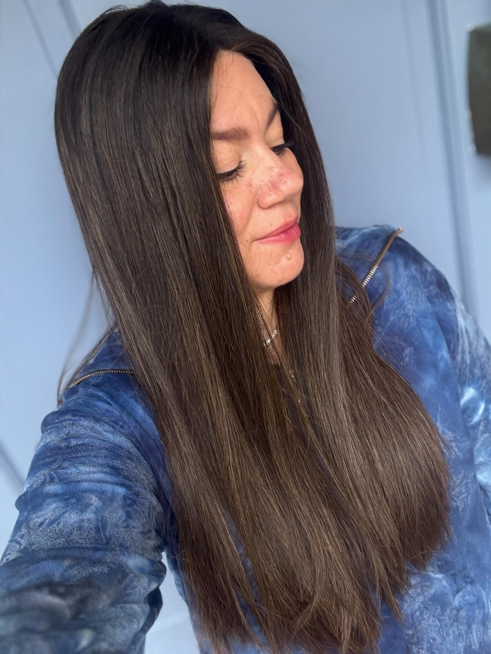 100% Human Hair Kosher Wig Sheitel 25 Inch Dakota Large Cap Lace Top ...