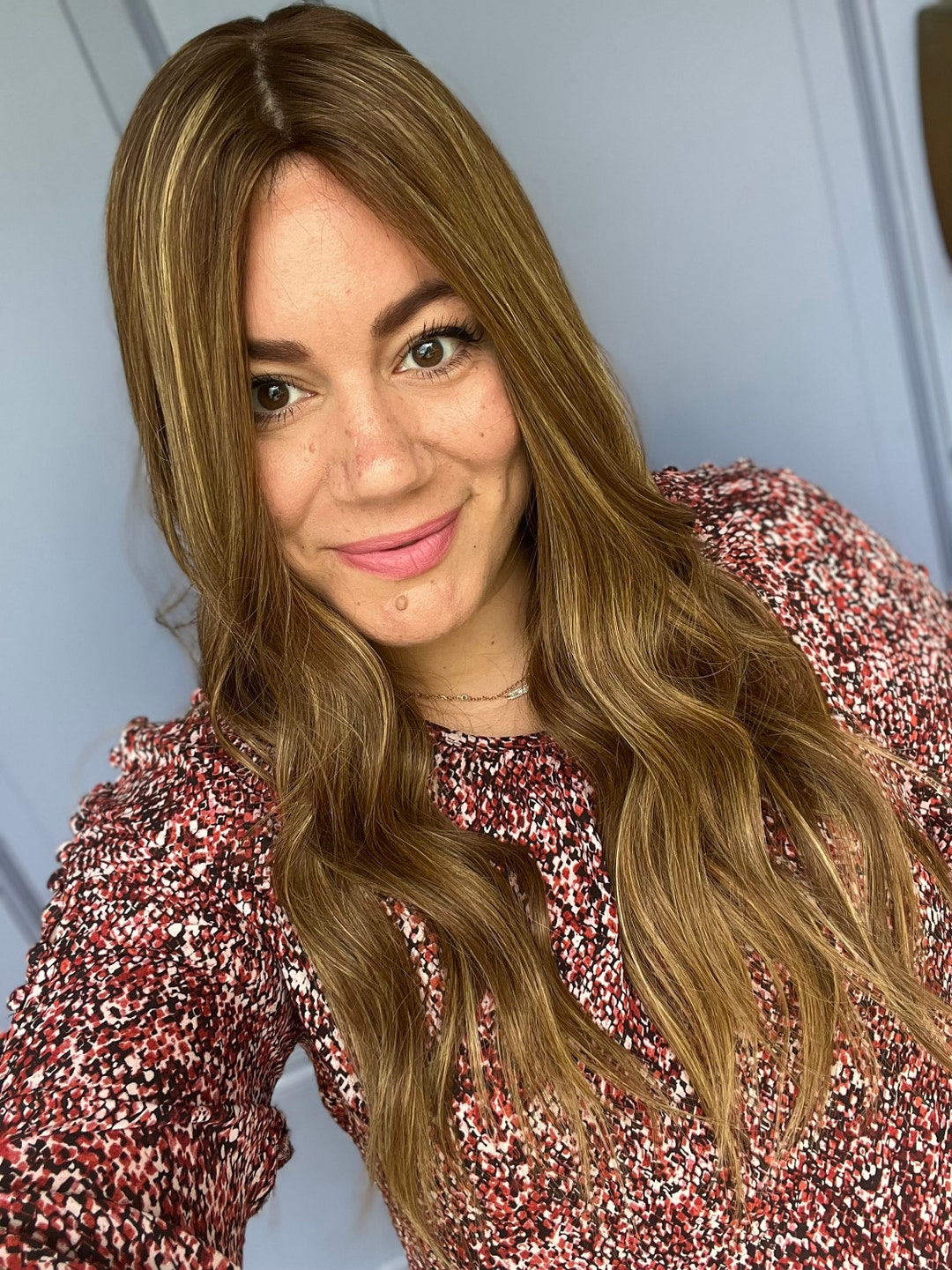 100% Human Hair Kosher Wig Sheitel 24 Inch Lenor Medium Cap Silk Top ...