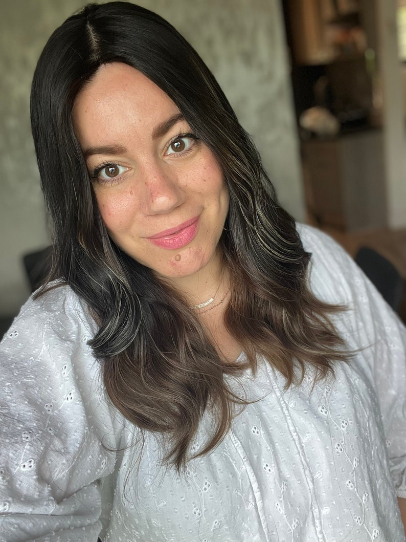 100% Human Hair Kosher Wig Sheitel 20 Inch Devon M Cap - Etsy