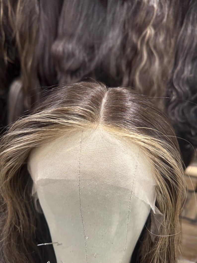100% Human Hair Kosher Wig Sheitel 22 Inch Melanie Large Cap Lace Top ...