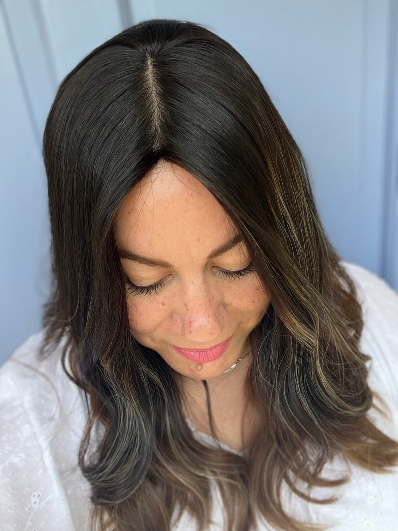 100% Human Hair Kosher Wig Sheitel 20 Inch Devon M Cap - Etsy