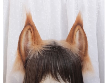 Squirrel Ears Headband, Squirrel Costume, Brown Ears Head Band ...