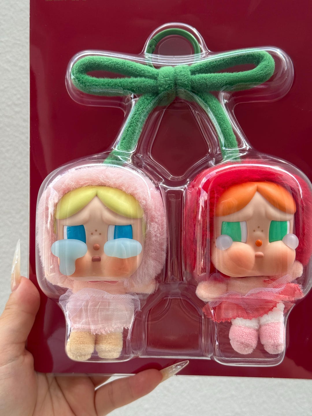 Authentic POP MART - CRYBABY Crying for Love Series-vinyl Plush Hanging ...