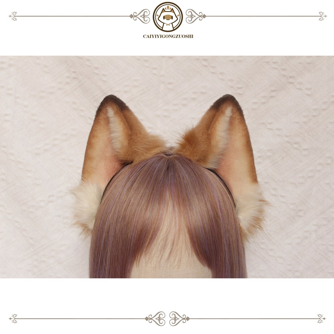 Brown Sugar Milk Tea Fox Ears - Etsy