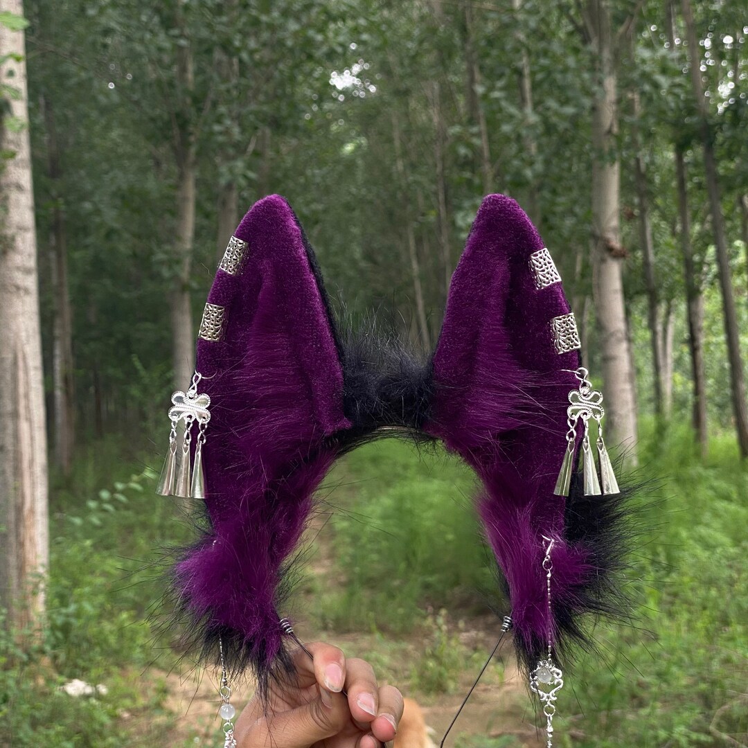 Ming Dynasty Plum Kitsune Ears 'mei the Kistune Fox' - Etsy
