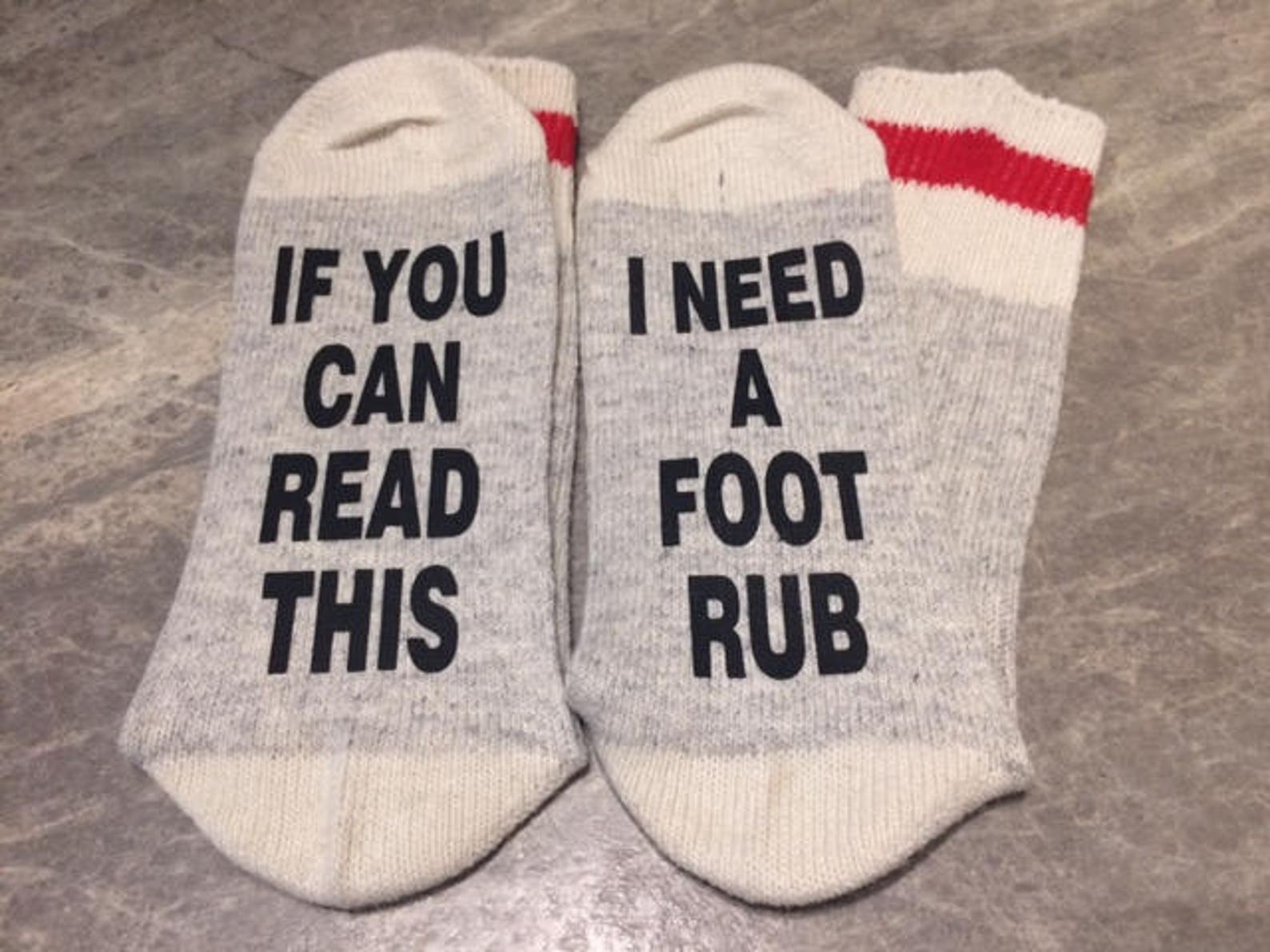 If You Can Read This I Need A Foot Rub Word Socks Funny Etsy if-you-can-read-this-i-need-a-foot-rub-word-socks-funny-etsy