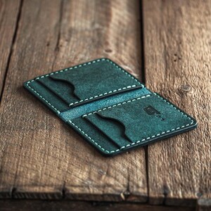 Ranch Wallet Handmade Leather Wallet Card Holder Made With Vegetable ...