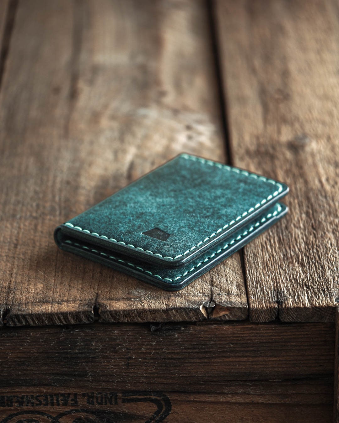 Ranch Wallet | Handmade Leather Wallet Card Holder Made With Vegetable ...