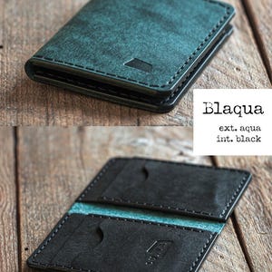 Ranch Wallet | Handmade Leather Wallet Card Holder Made With Vegetable ...