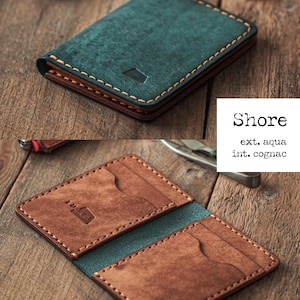 Ranch Wallet | Handmade Leather Wallet Card Holder Made With Vegetable ...