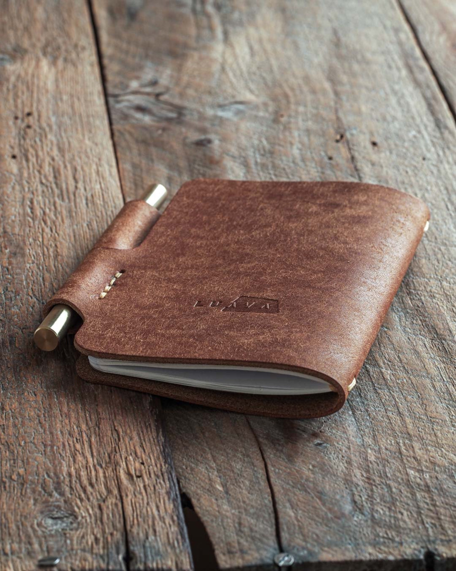 Voyager Leather Journal Handmade Leather Notebook Cover Leather ...