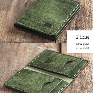 Ranch Wallet | Handmade Leather Wallet Card Holder Made With Vegetable ...