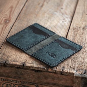 Ranch Wallet Handmade Leather Wallet Card Holder Made With Vegetable ...