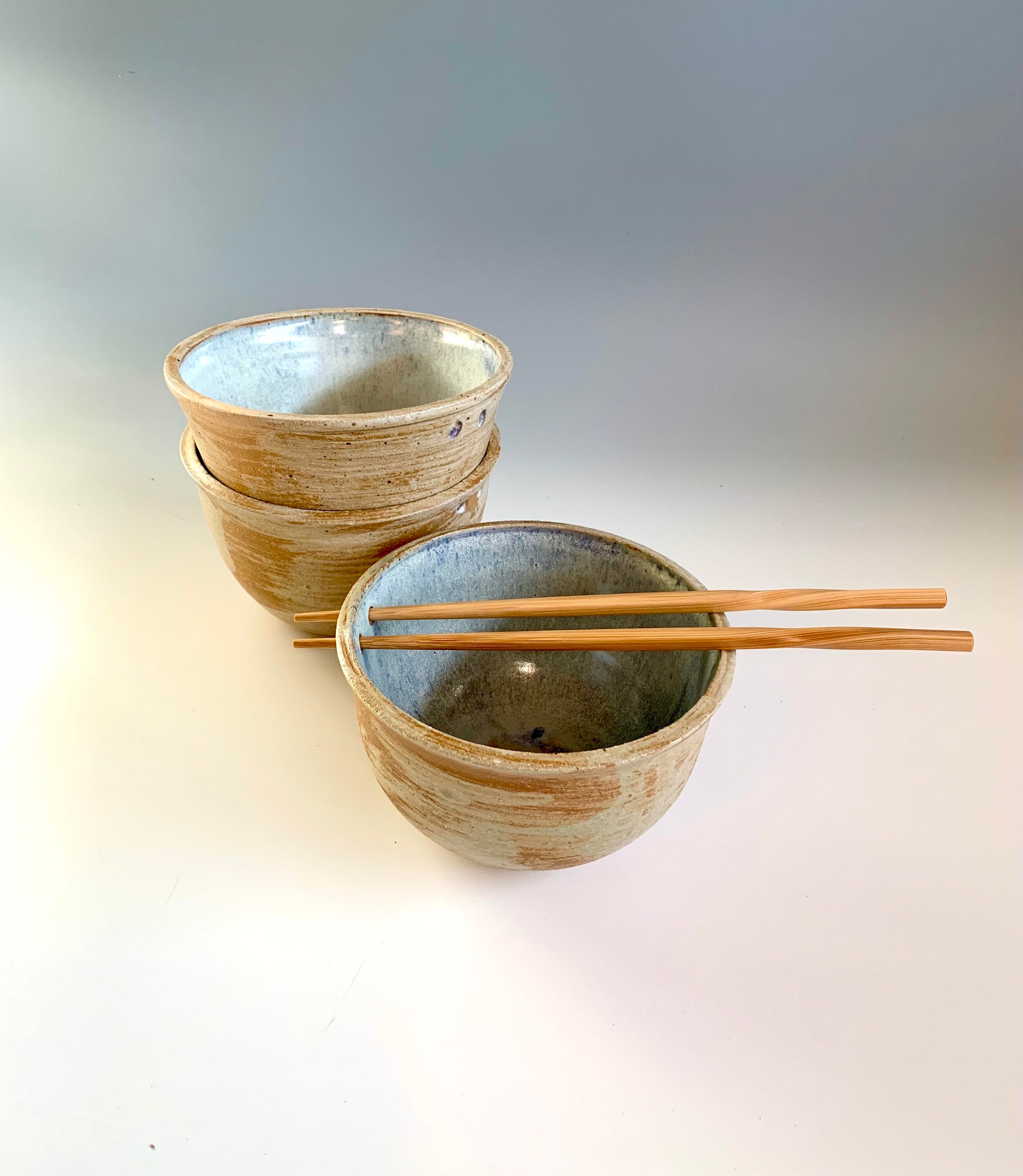 Handmade Buddha Bowl, Ramen Bowl With Chopsticks and Chopstick Rest - Etsy