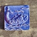 Blue Handmade Ceramic Fish Tile - Etsy