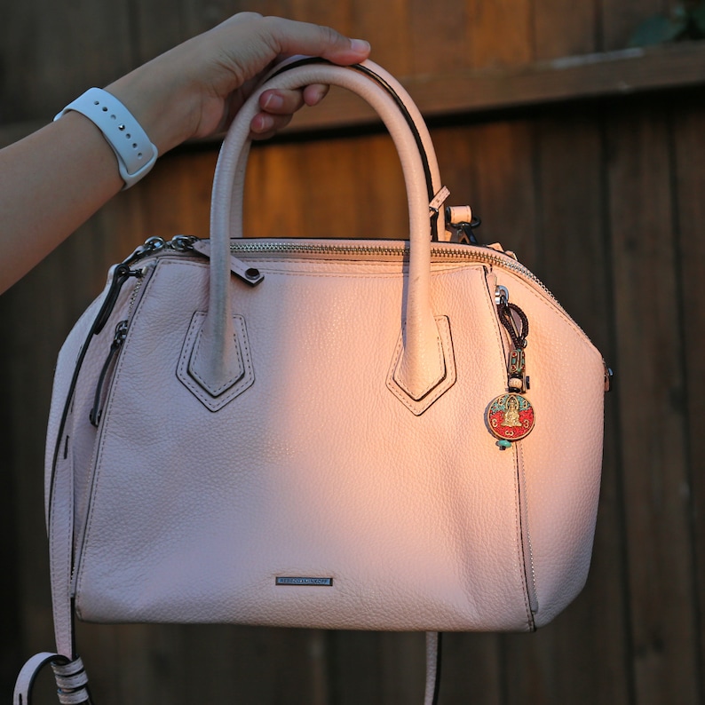 Tibetan Buddhist Buddha Protection Keychain Zipper Charm - Etsy