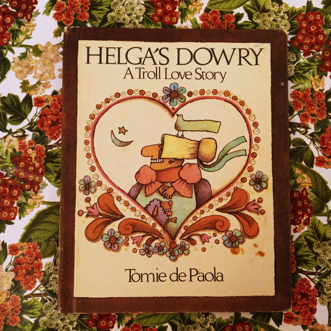 Vintage Children's Book Helga's Dowry: A Troll Love - Etsy