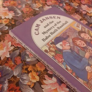 Vintage Children's Book Hardcover Cam Jansen and the Mystery of the ...