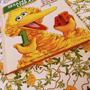 Vintage Children's Book the Sesame Street Library Volume 1 Featuring ...