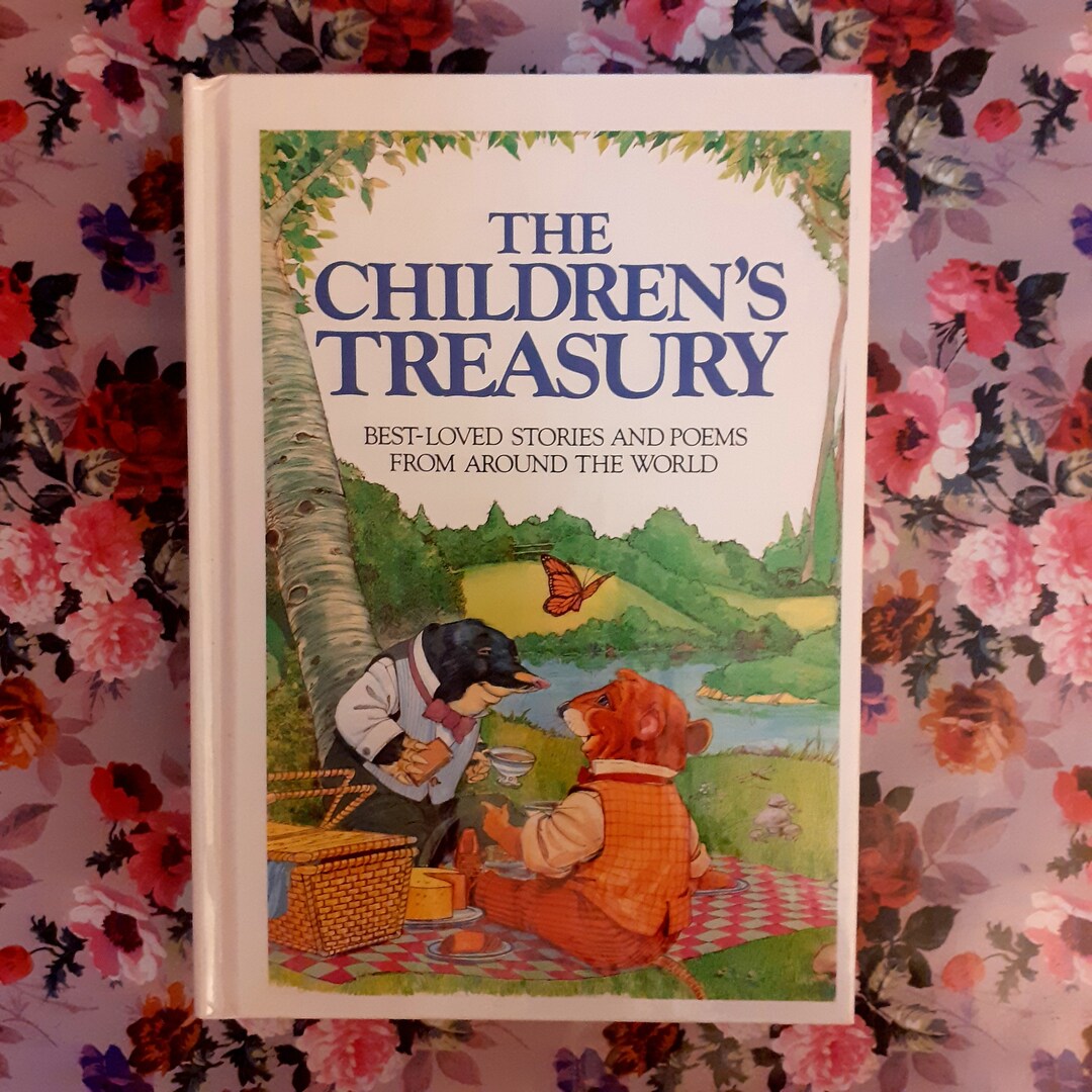 Vintage Children's Book ~ Hardcover ~ the Children's Treasury: Best ...