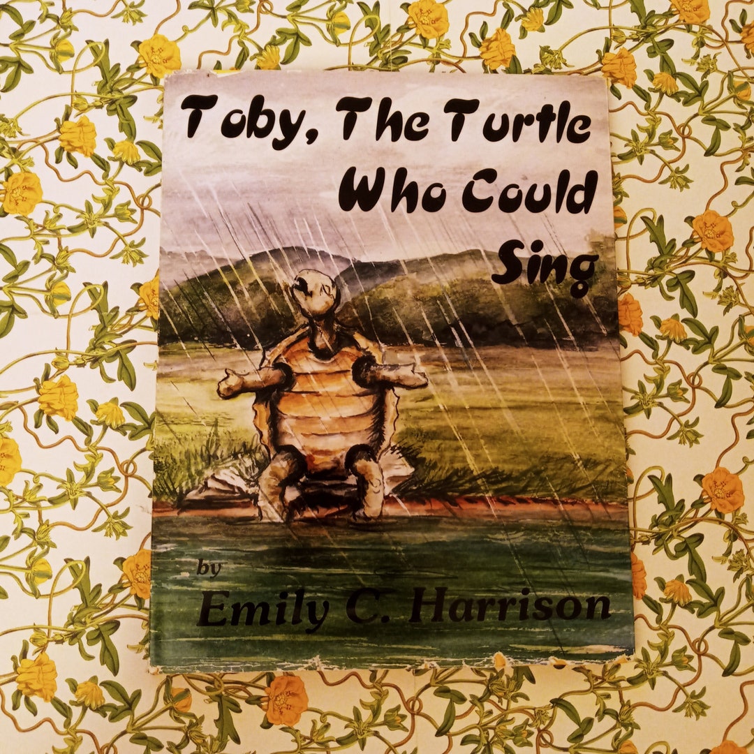 Vintage Children's Book Toby, the Turtle Who Could Sing by Emily C ...