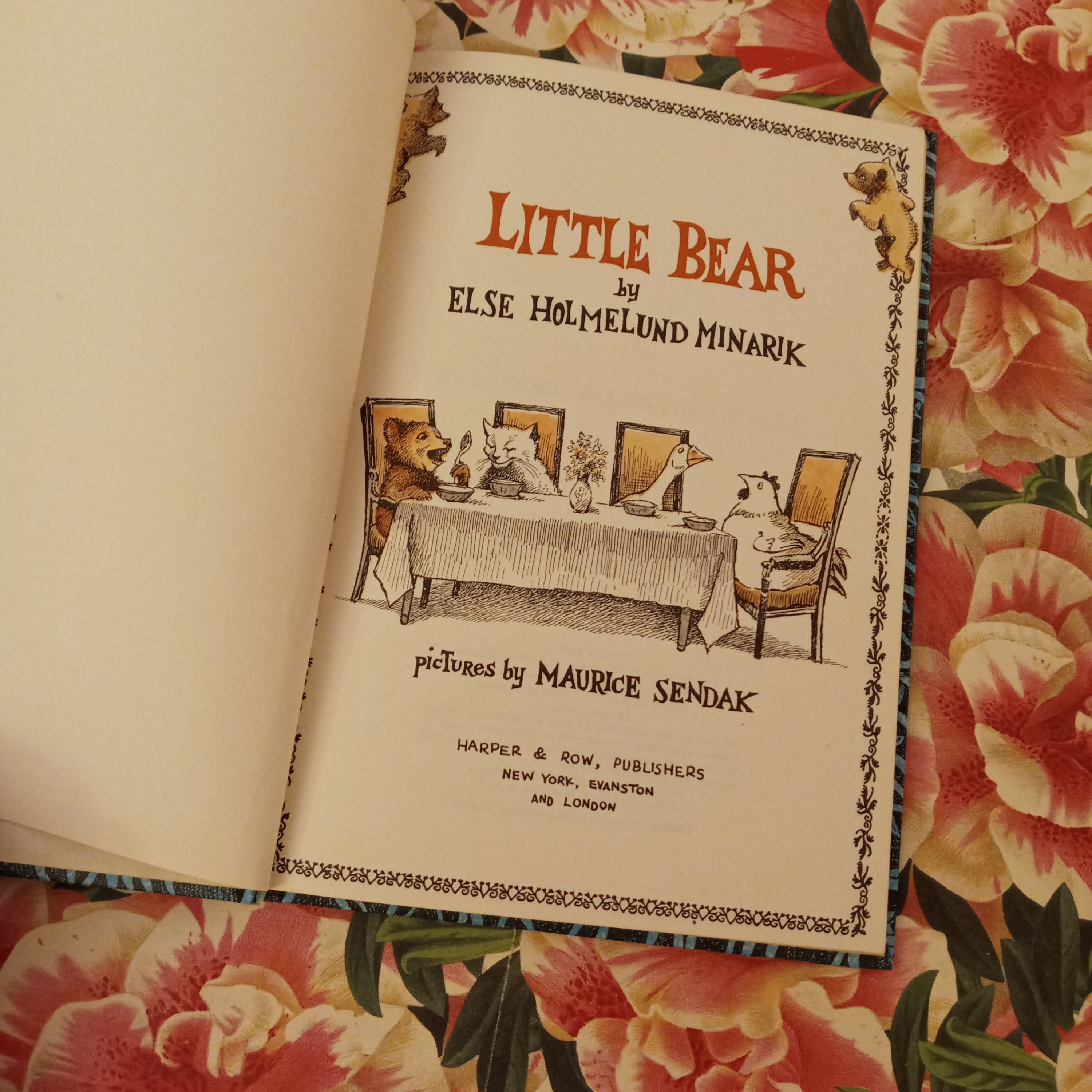 Vintage Children's Book Little Bear - Etsy