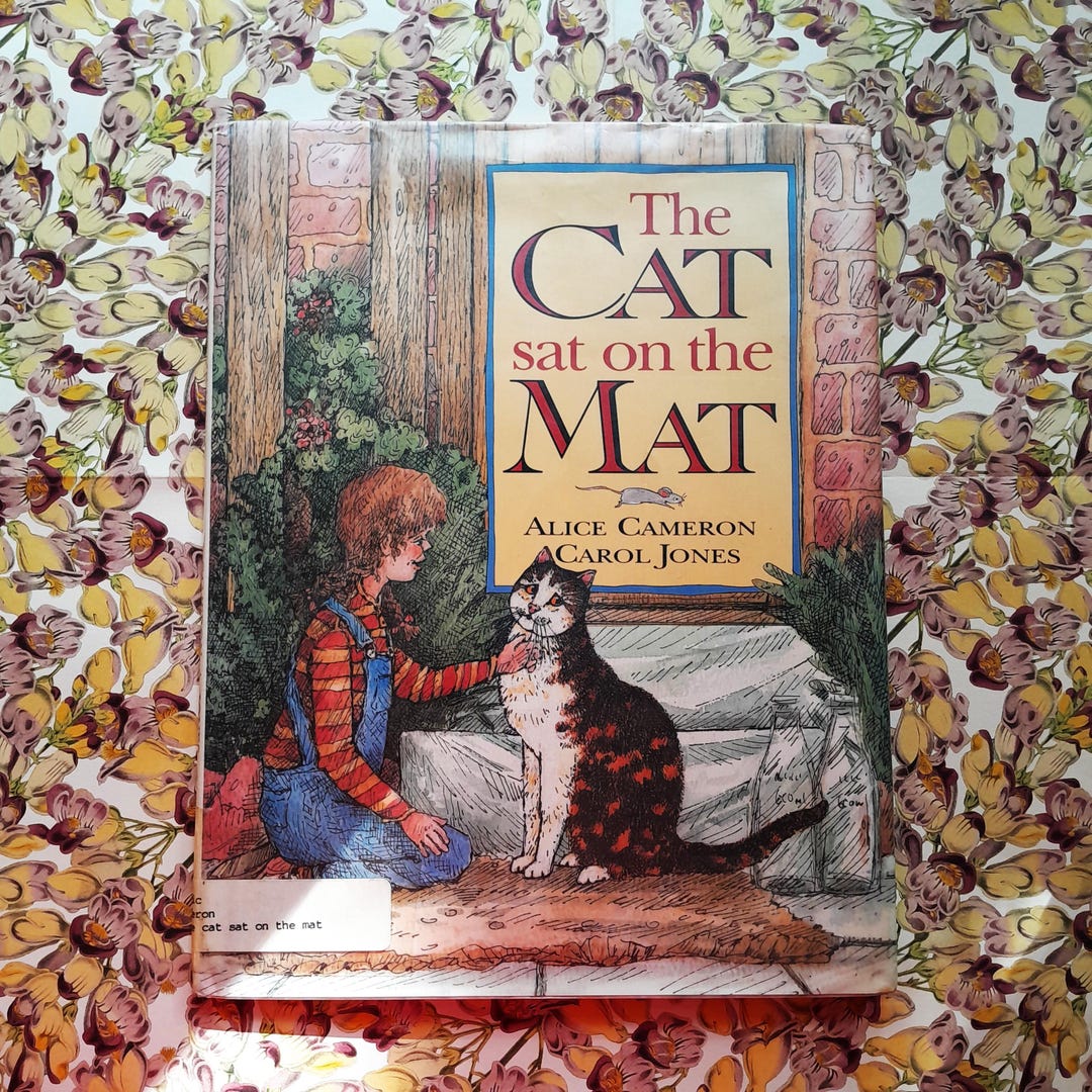 The Cat Sat on the Mat by Alice Cameron ~ Hardcover, 1994 - Etsy
