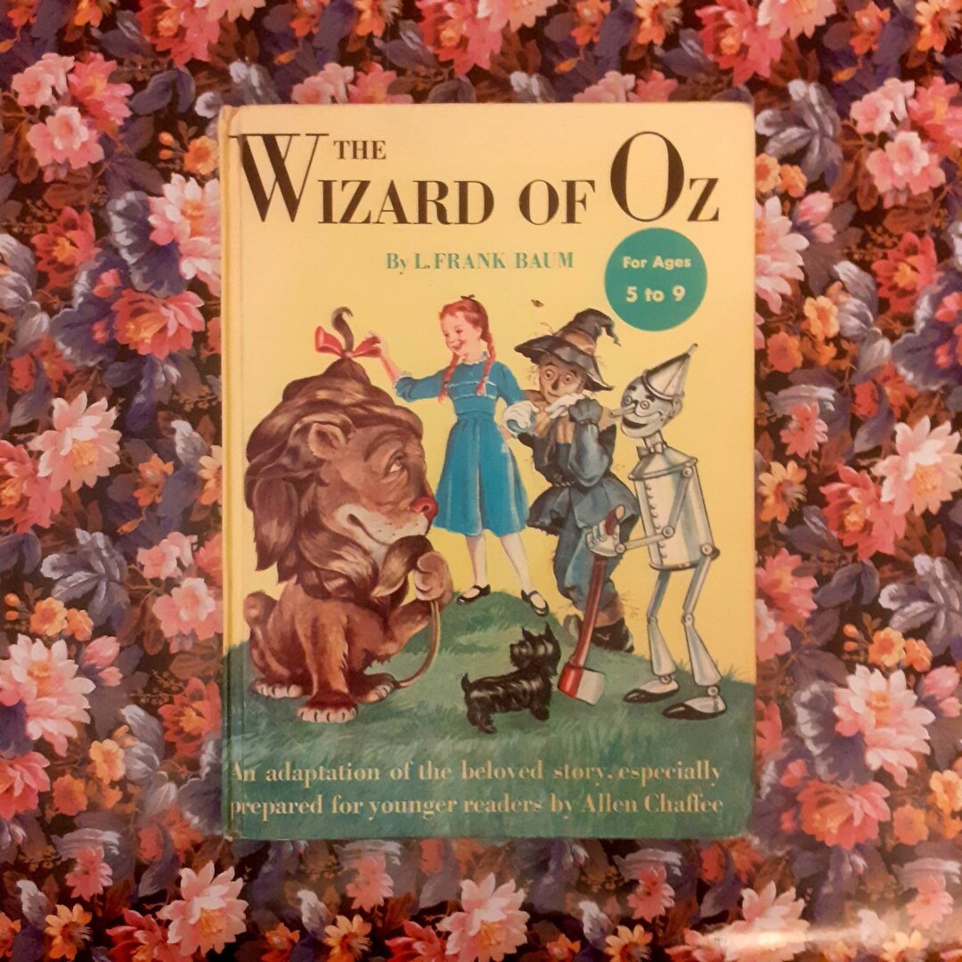 Vintage Children's Book ~ Hardcover ~ the Wizard of Oz by L. Frank Baum ...