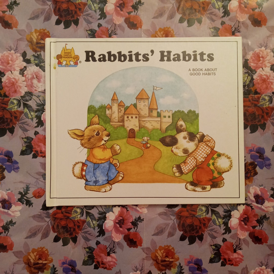 Vintage Children's Book Magic Castle Readers: Rabbit's Habits A Book ...