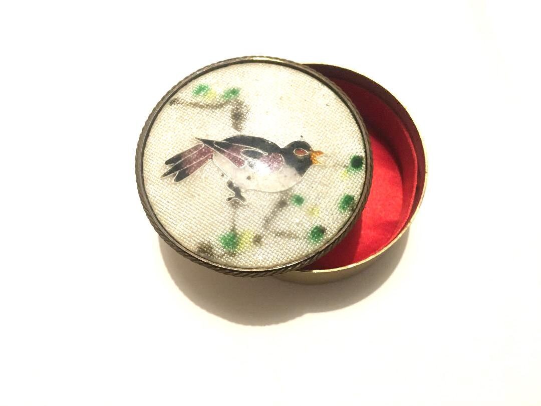Vintage Bird Ring Box - Etsy