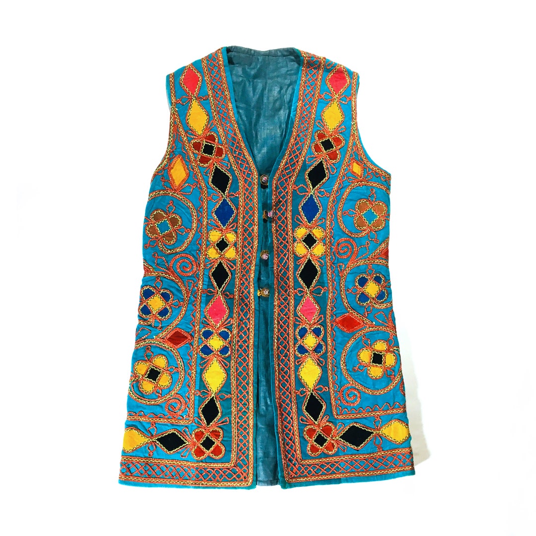 Vintage Boho Festival Vest - Etsy