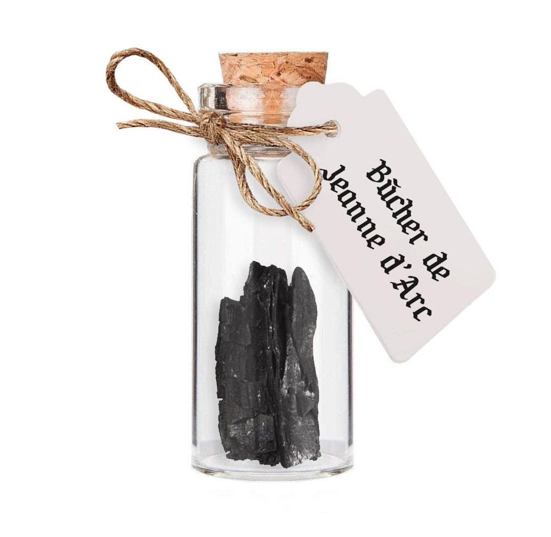 Pyre of Joan of Arc in a Glass Vial Fake Souvenir Relic for - Etsy