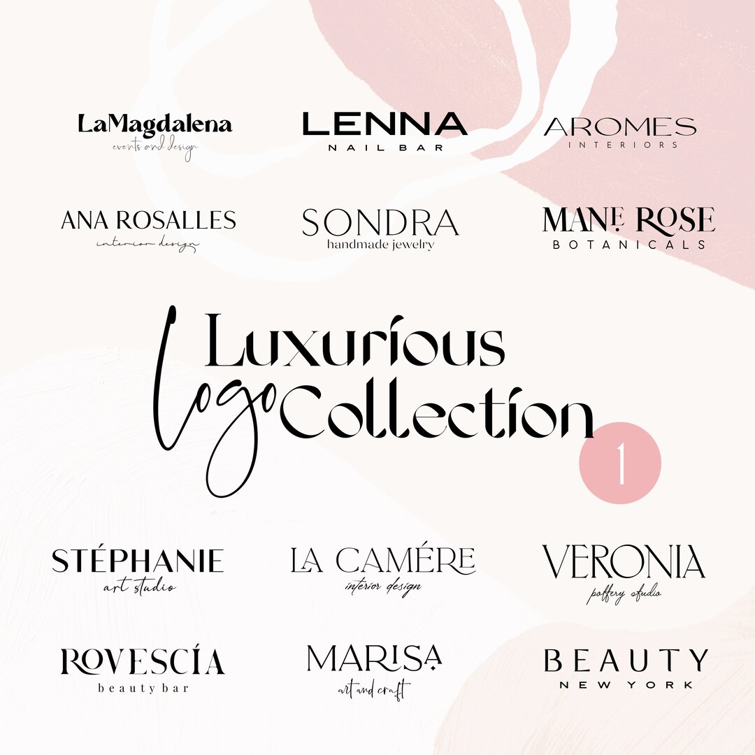 Fonts, Font Bundle for Logo Design, Logo Design, Logo Design Custom ...