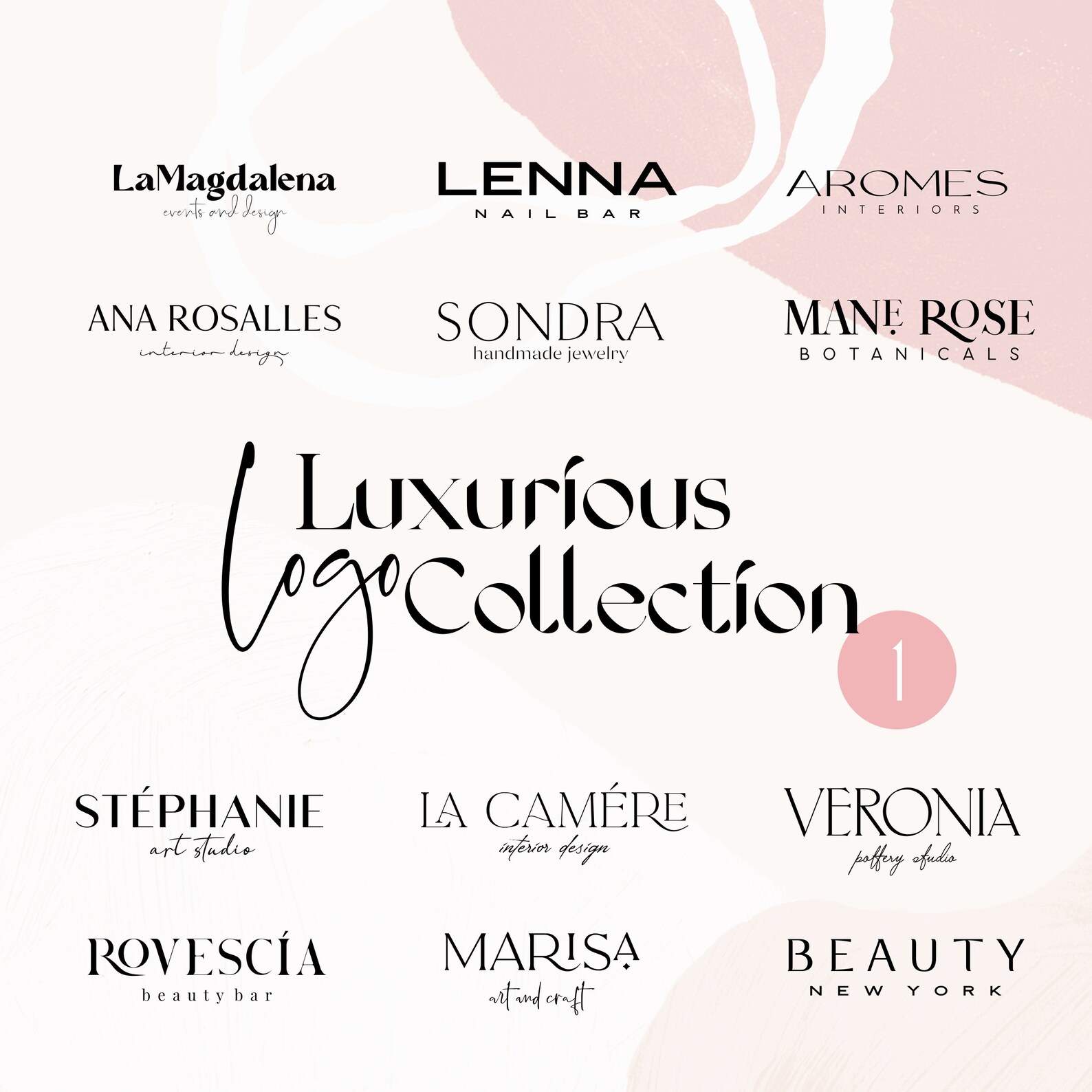 Fonts, Font Bundle for Logo Design, Logo Design, Logo Design Custom ...