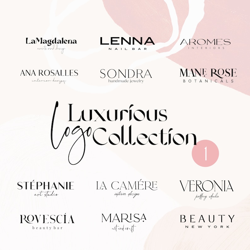 Fonts, Font Bundle for Logo Design, Logo Design, Logo Design Custom ...