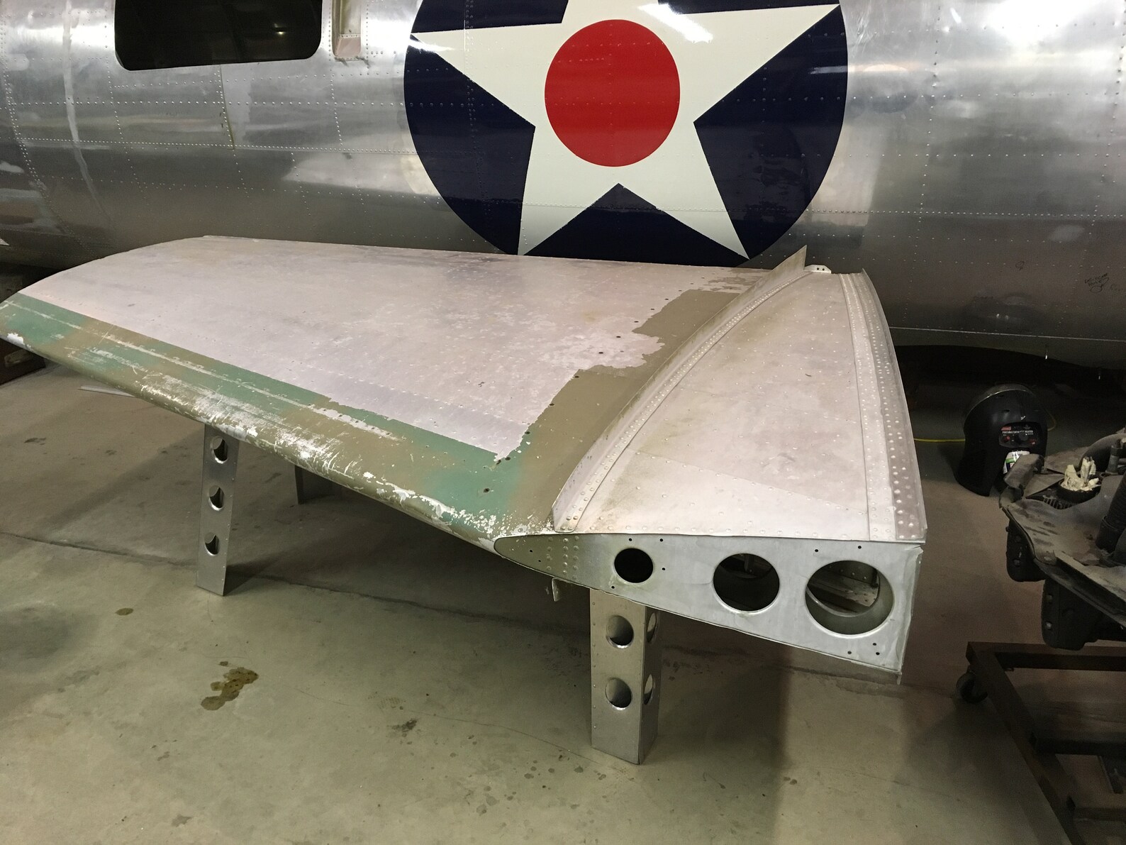 Douglas DC-3/C-47 Horizontal Stabilizer Table, Vintage Aviation, WWII ...