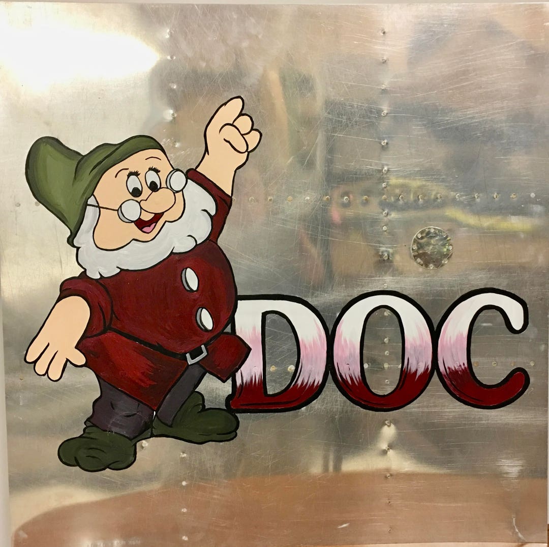 Nose Art Panel Doc of the Seven Dwarves NAP-0129 - Etsy