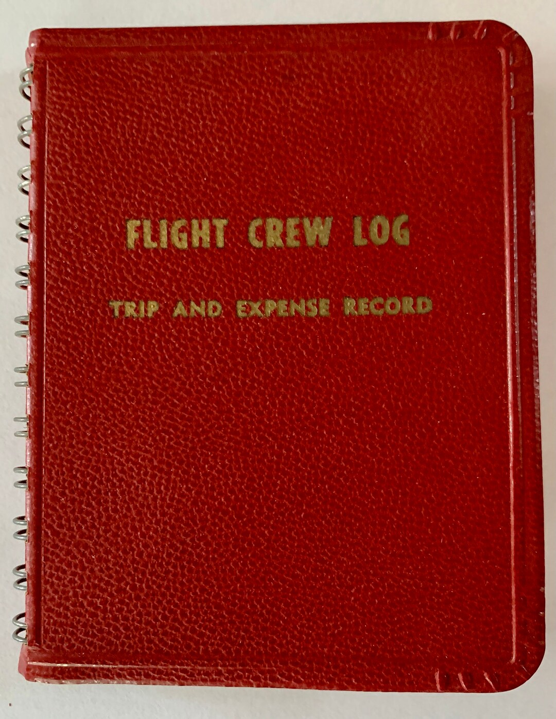 Flight Crew Log/trip & Expense Record, 1964 LIT-0107 - Etsy