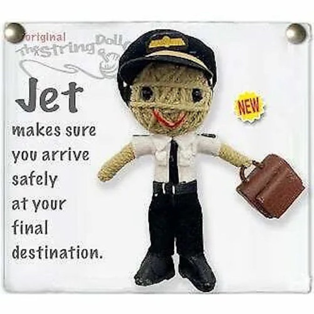 Handmade Jet Boy Pilot String Doll Aviation Pilot KSD-0101 - Etsy