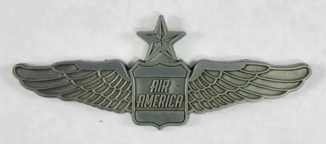Air America Senior Pilot Wings 2 3/4" WIN-0116 - Etsy
