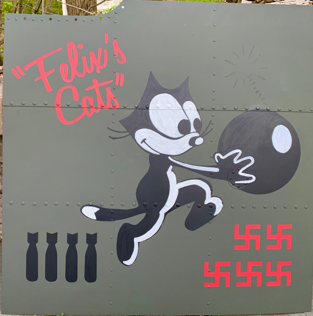 Nose Art Panel- Felix the Cat "felix's Cats" NAP-0114 - Etsy