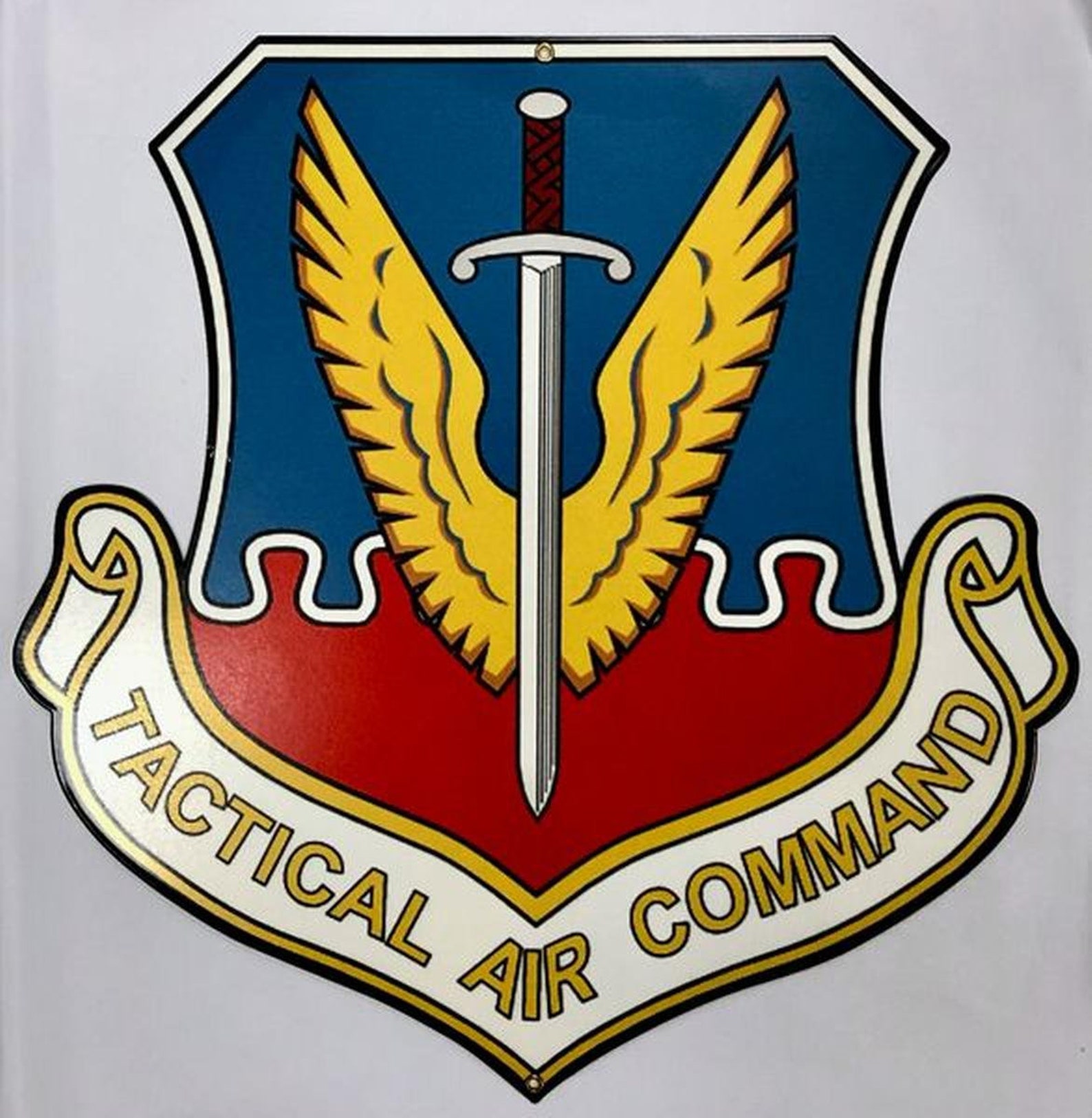 Tactical Air Command Metal Sign F-80 F-86 F-100 Berlin Air | Etsy